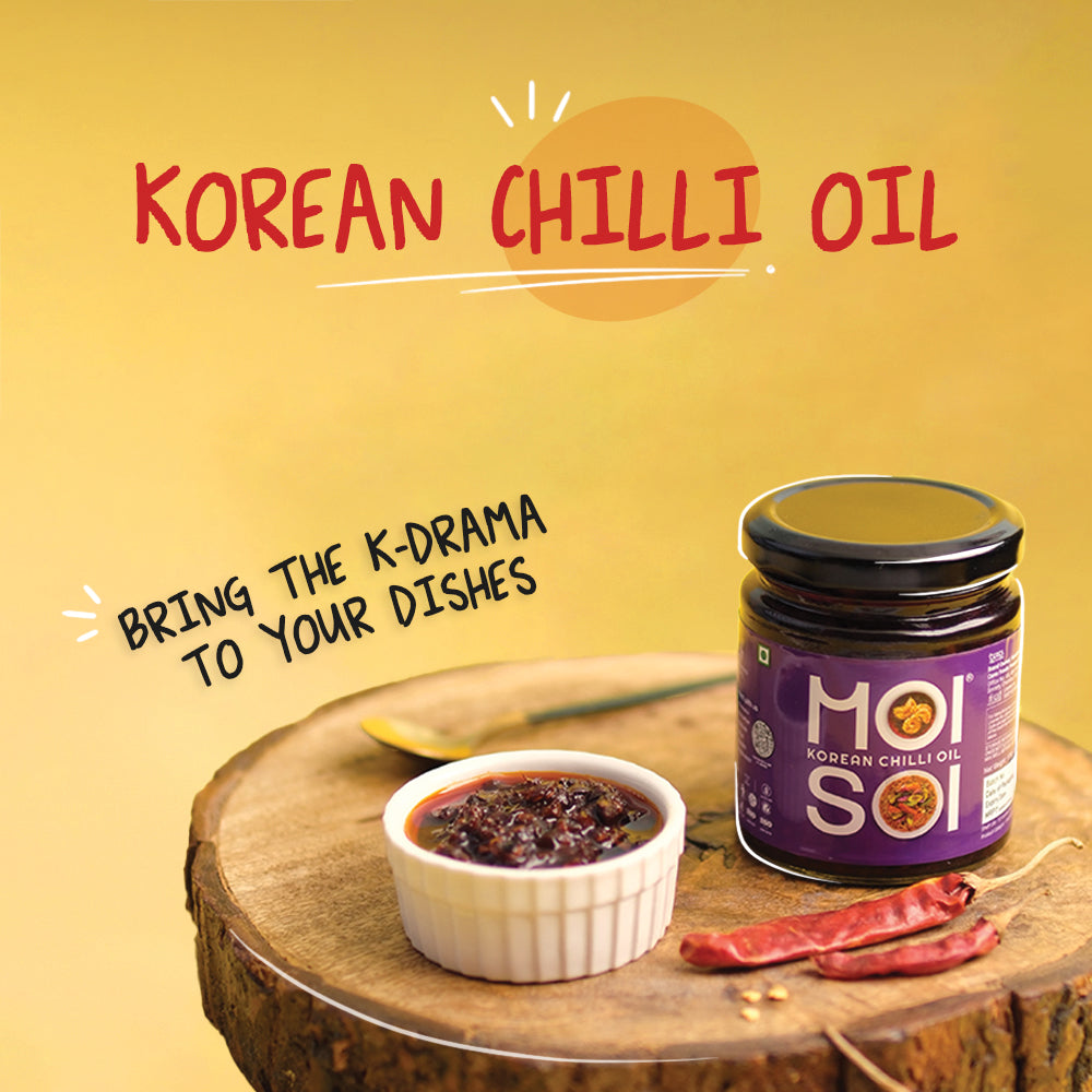 Korean Chilli Oil Online - Spicy & Smoky Condiment | Moi Soi
