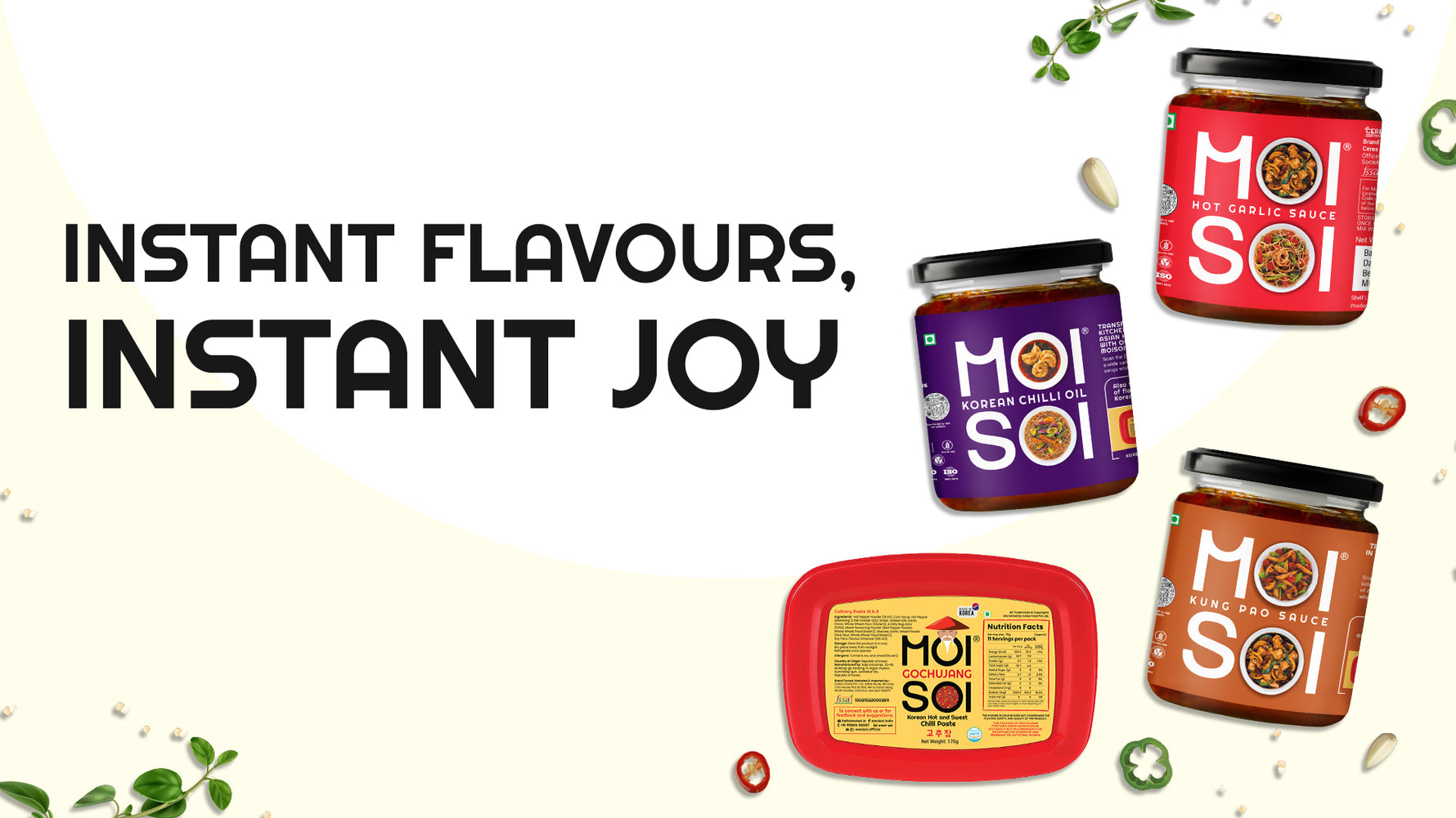 Moi Soi: Instant Meals, Noodles & All-Purpose Sauces