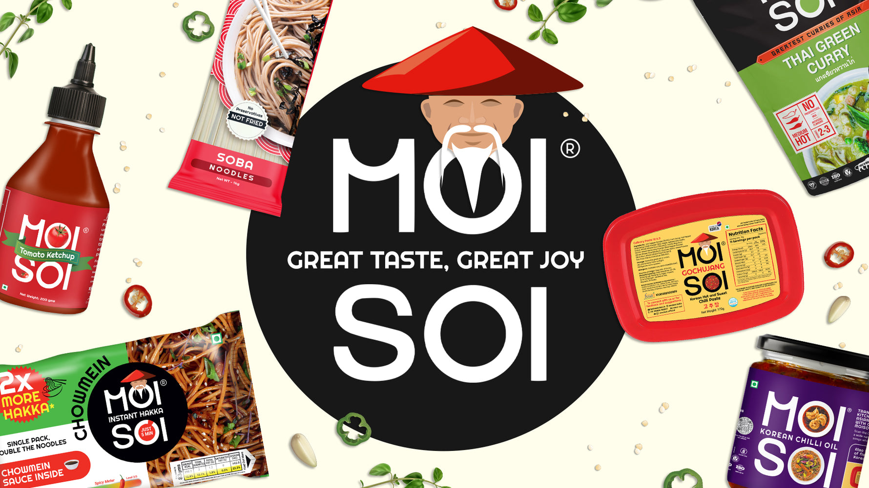 Moi Soi: Instant Meals, Noodles & All-Purpose Sauces
