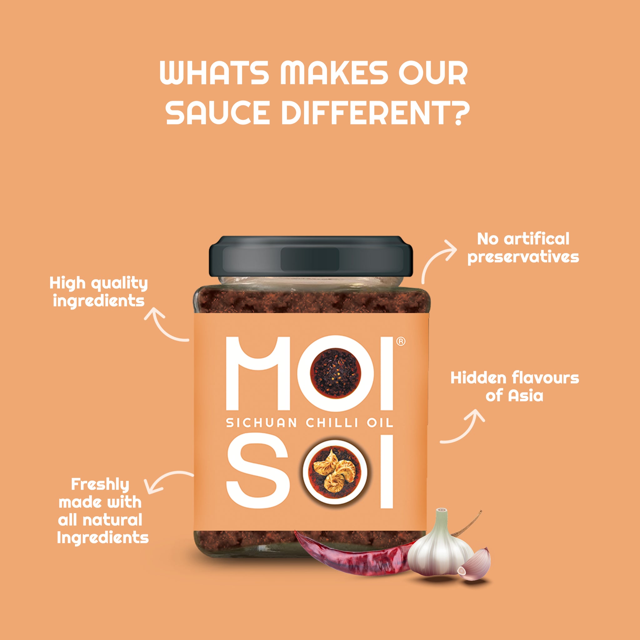 Moi Soi Sichuan Chilli Oil in India